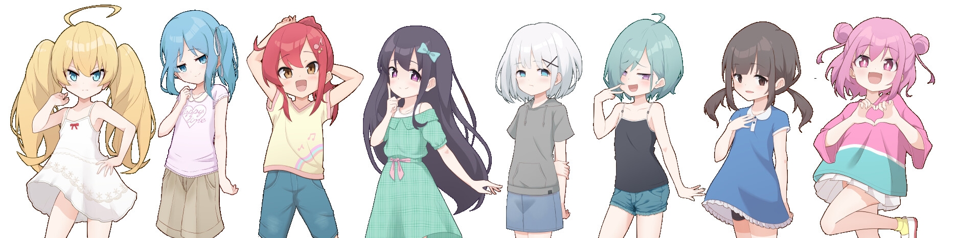 8人のメスガキとペットのあかし [ぷらすえ] 予告作品 Dlsite 同人 R18