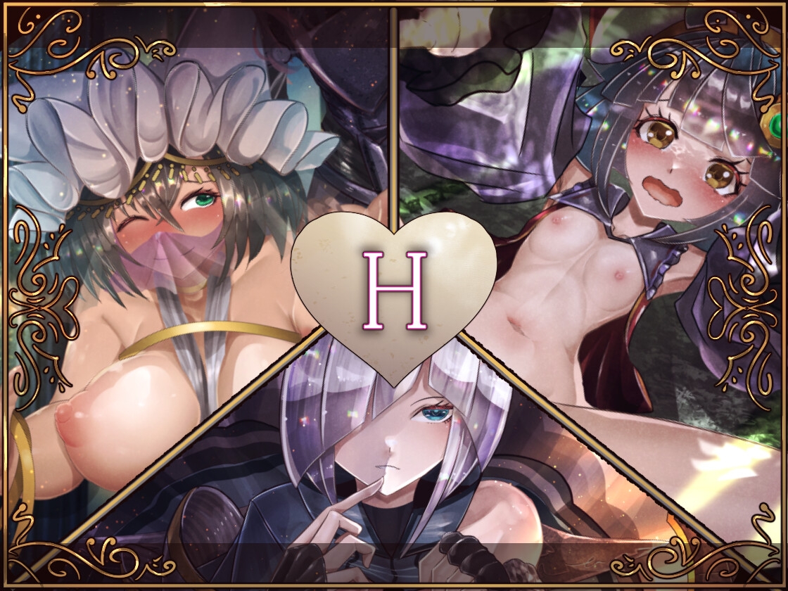 騎士と三人の従者 [サークルRVA] 预告作品 | DLsite 同人 - R18