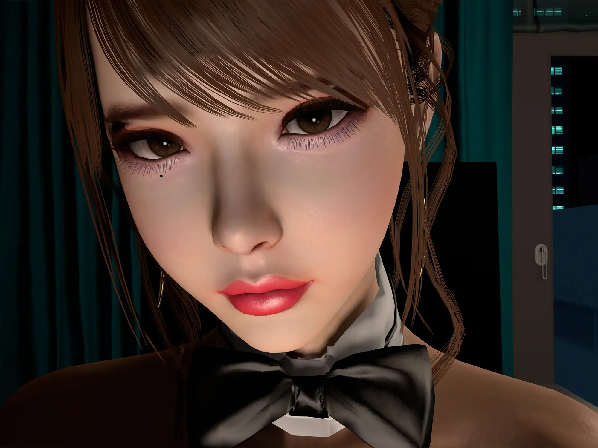 韓國妝容兔女郎的 3DCG 動畫（3D 影片） - echichimato 新同人/工口遊戲吧下載資訊 - DLsite每天都會發布Fanza的最新作品資訊、折扣資訊、預定發售資訊。